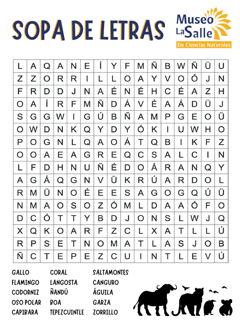 Sopa de Letras | PDF