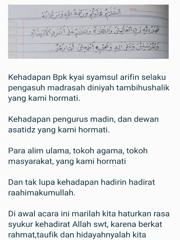 MC Hadroh - 250207 - 185133 | PDF