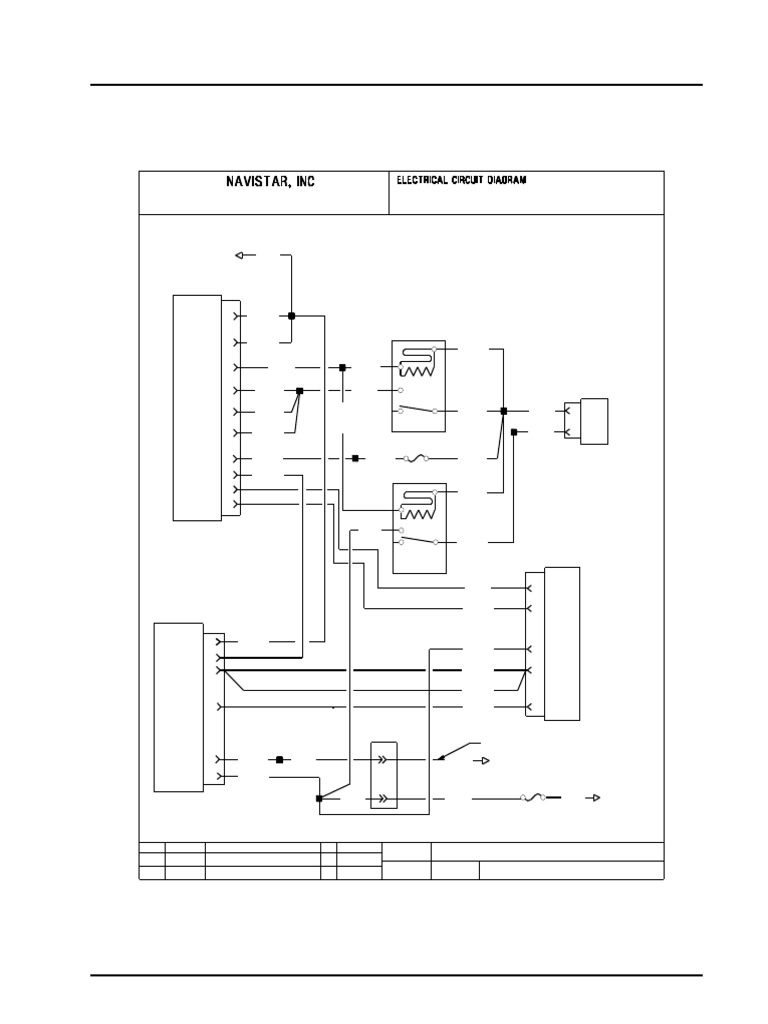 Navistar, Inc. Electrical Circuit Diagram Manual - (Chapter 7 - ELECTRONIC ENGINES) p257-376 ...