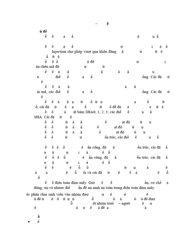 Atbm HTTT BTL D22 | PDF