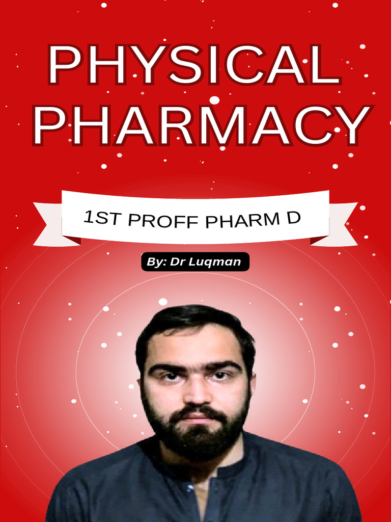 Physical Pharmacy Book by DR Luqman | PDF | Pharmacy | Pharmacology