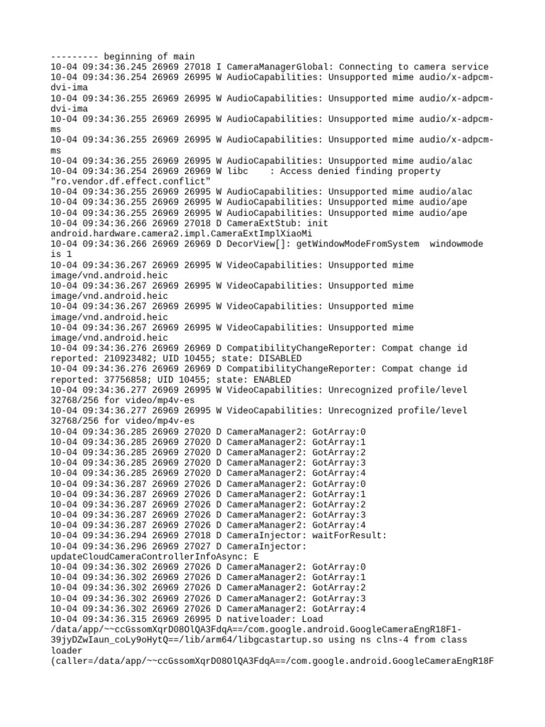 Logcat 1728030876155 | PDF | Computing | Software