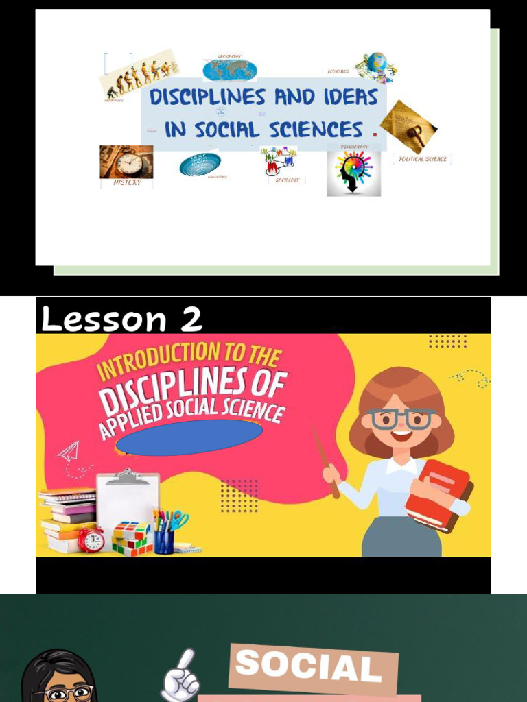 Lesson 2 DISS Student | PDF | Social Sciences | Science