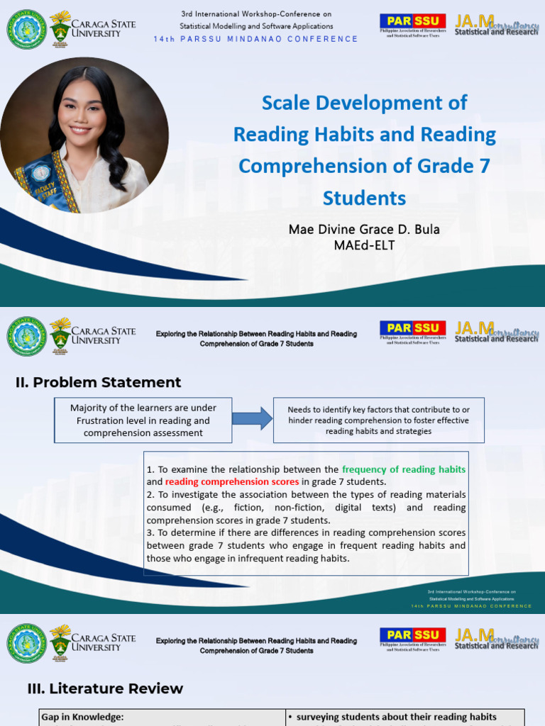 BULA, Scale Development of Reading Habits and Reading Comprehension of ...