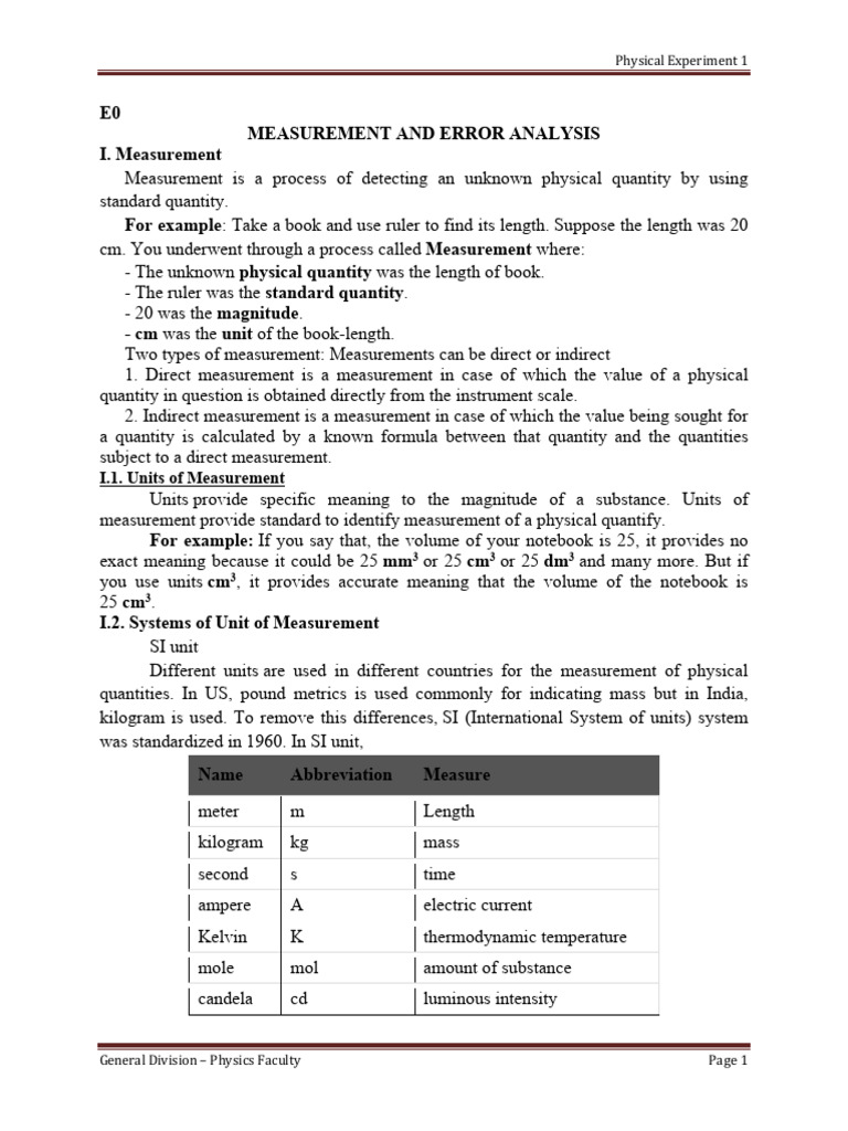 EXPERIMENT | PDF | Weighing Scale | Observational Error