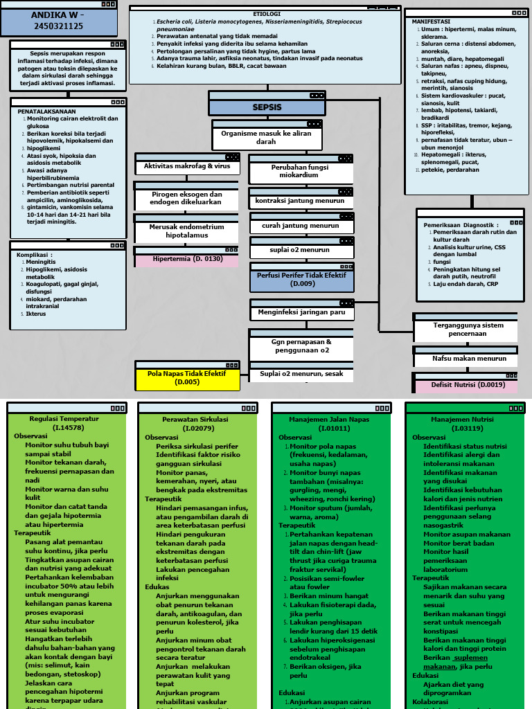 Woc Sepsis Andika 2450321125 | PDF