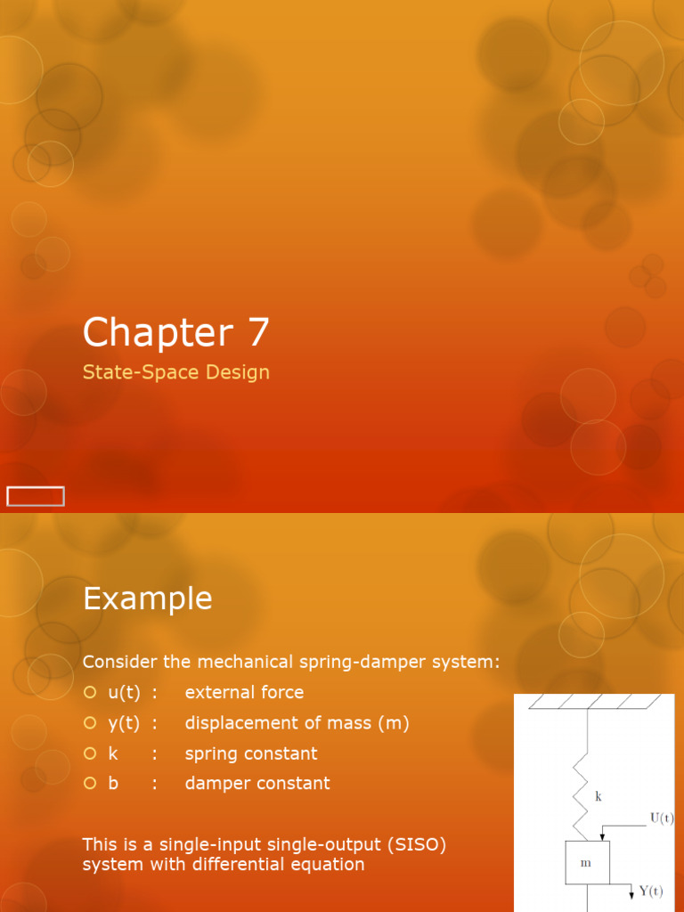 Chapter 7 State Space Control Pdf Matrix Mathematics Control Theory