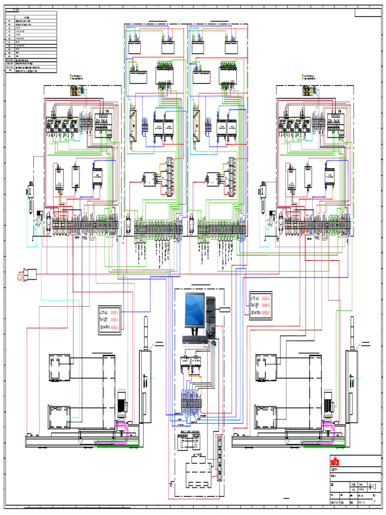 Electrical Drawing of Thickness Gauge IGS 2000 | PDF | Computer ...