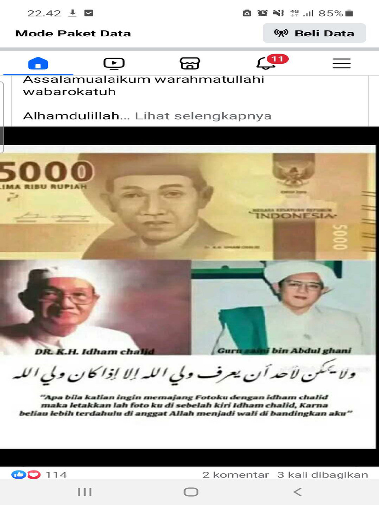 foto guru zain dan kh idham kholid | PDF