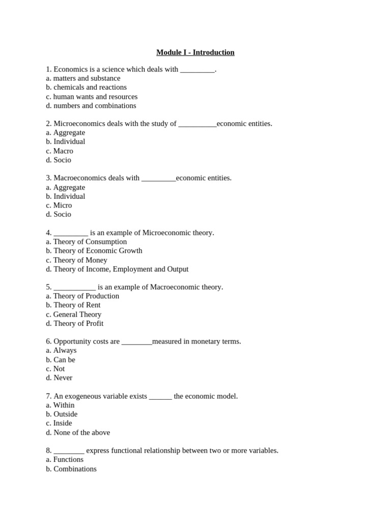 MDC Sample Question Paper | PDF | Demand | Elasticity (Economics)