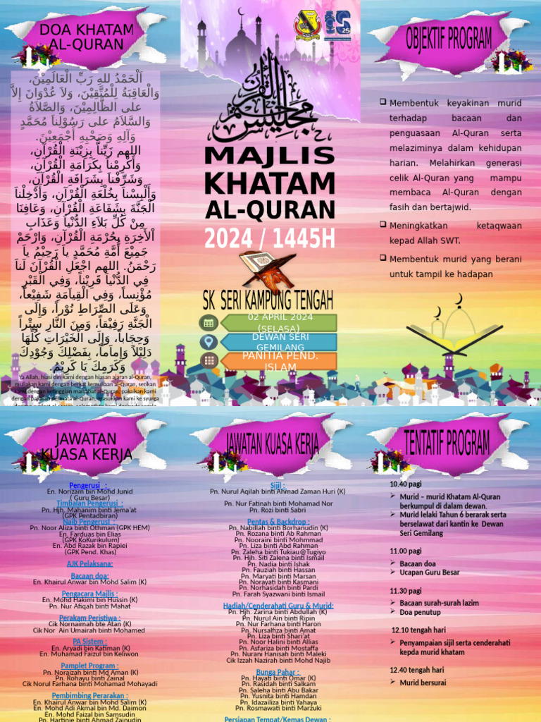 Brosur Khatam 2024 | PDF