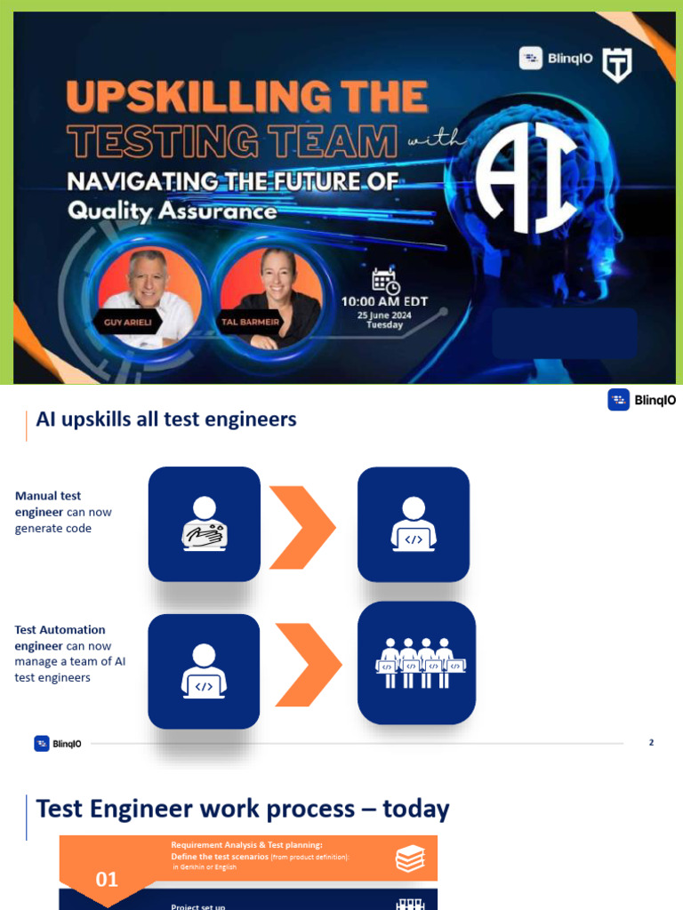 June-2024-Joe-Colantino-BlinqIO-webinar-Upskilling-with-AI | PDF ...