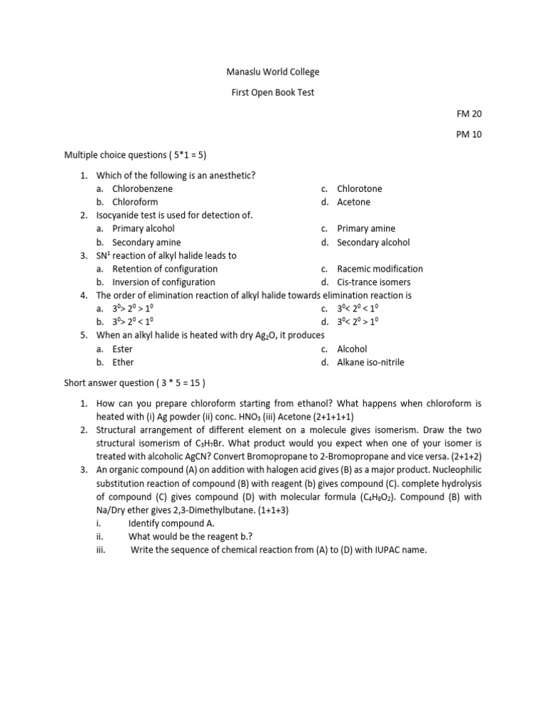 Veda_file | PDF | Chemical Reactions | Isomer