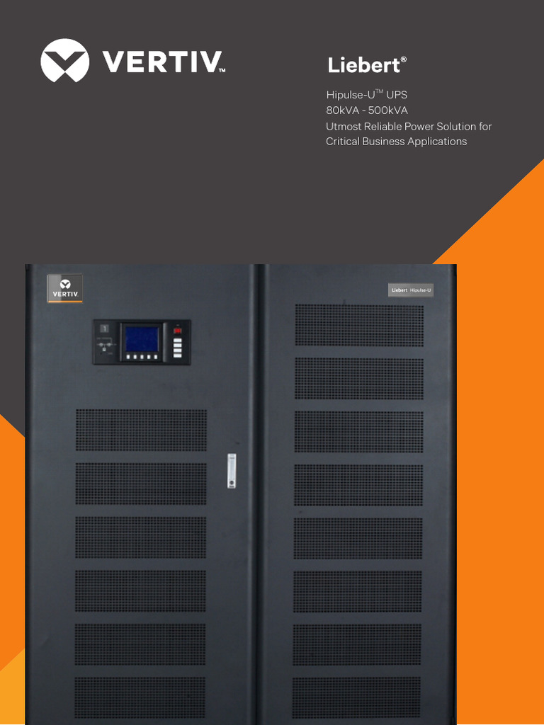 Liebert Hipulse U BR en Asia 2 | PDF | Power Inverter | Mains Electricity