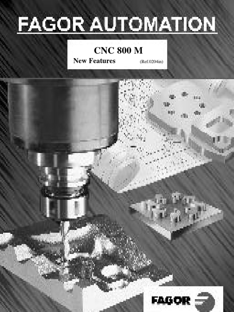 Fagor 800m User | PDF | Numerical Control | Parameter (Computer Programming)