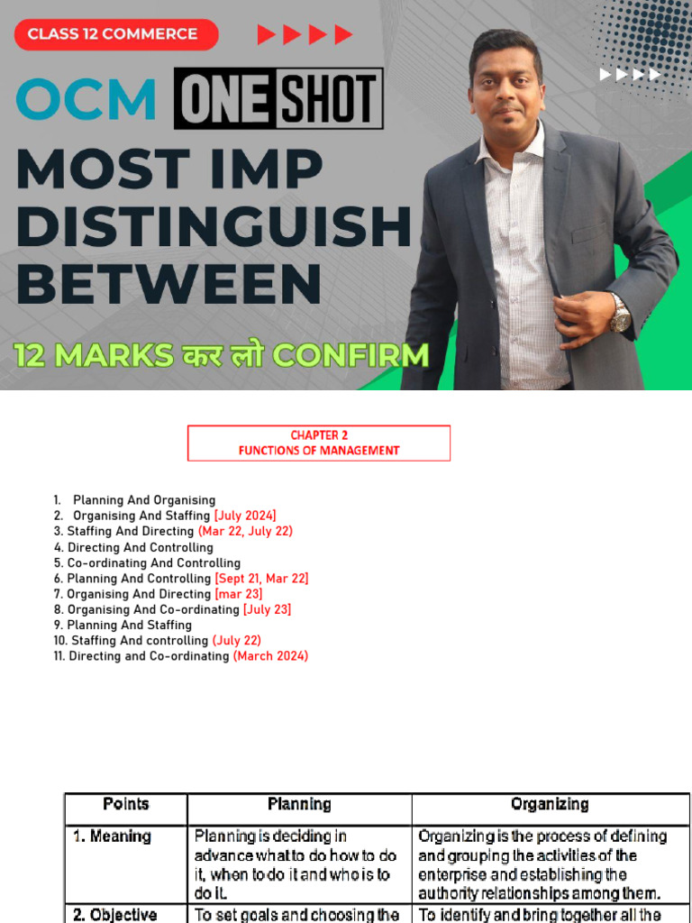 Distinguish Between | PDF