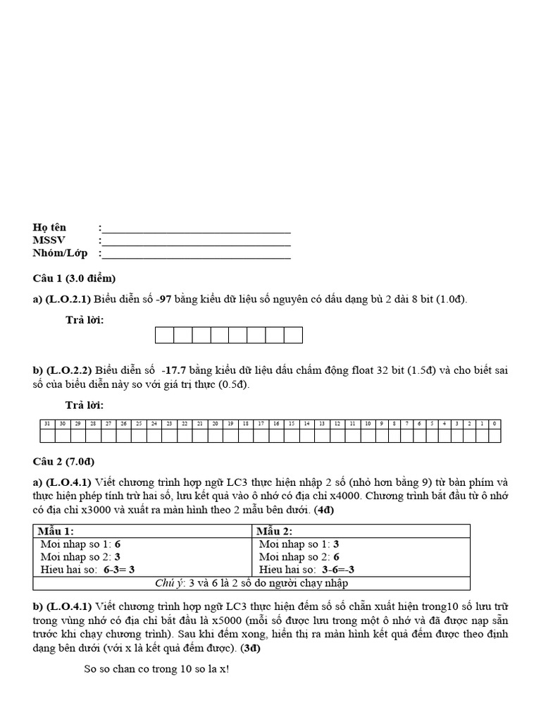 De Thi Gk Htmtnnlt Hk211 | PDF