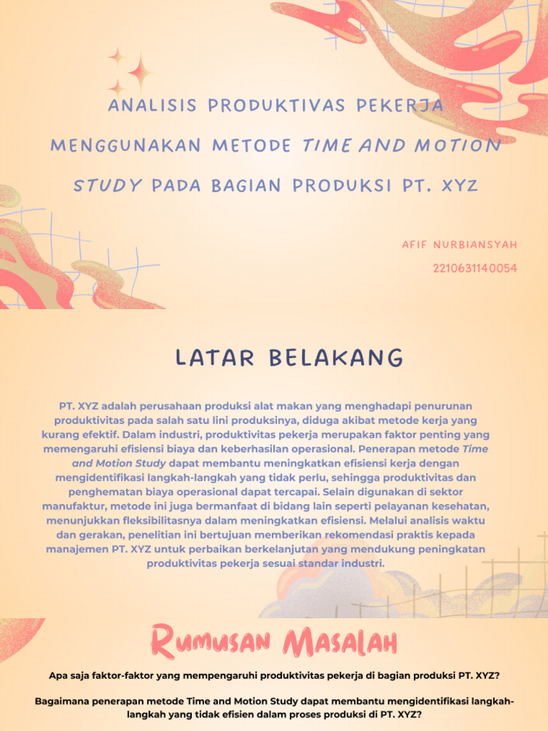 Afif Nurbiansyah_ppt Bab 1-3_metopen | PDF