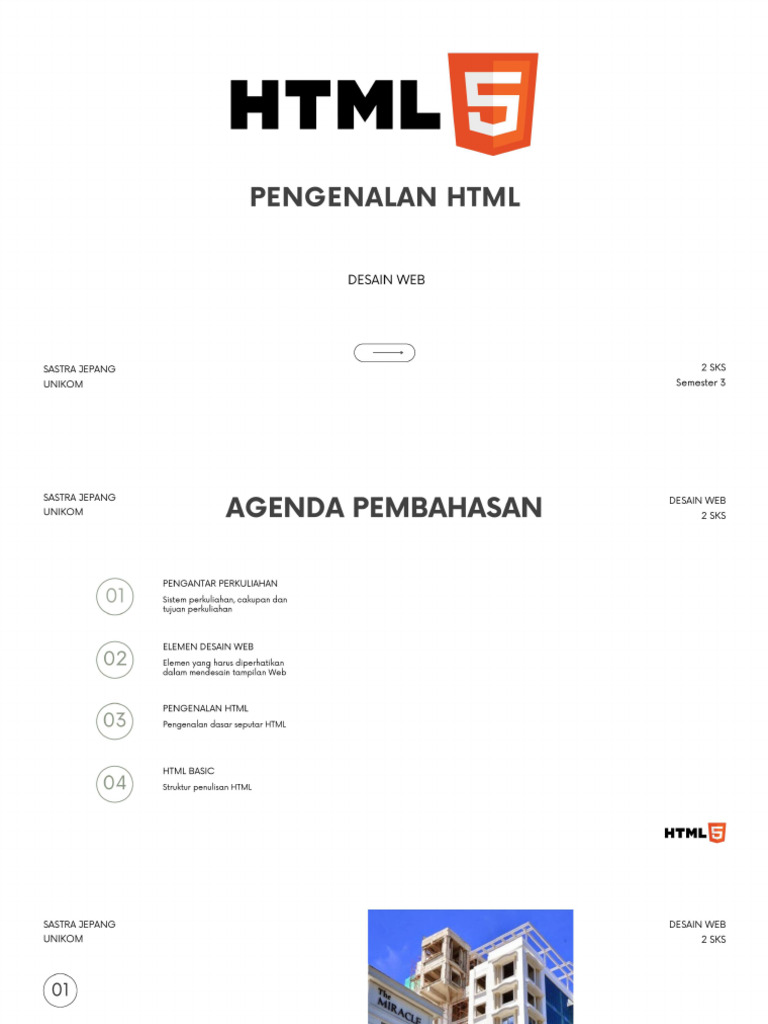 1 - Pengenalan HTML | PDF