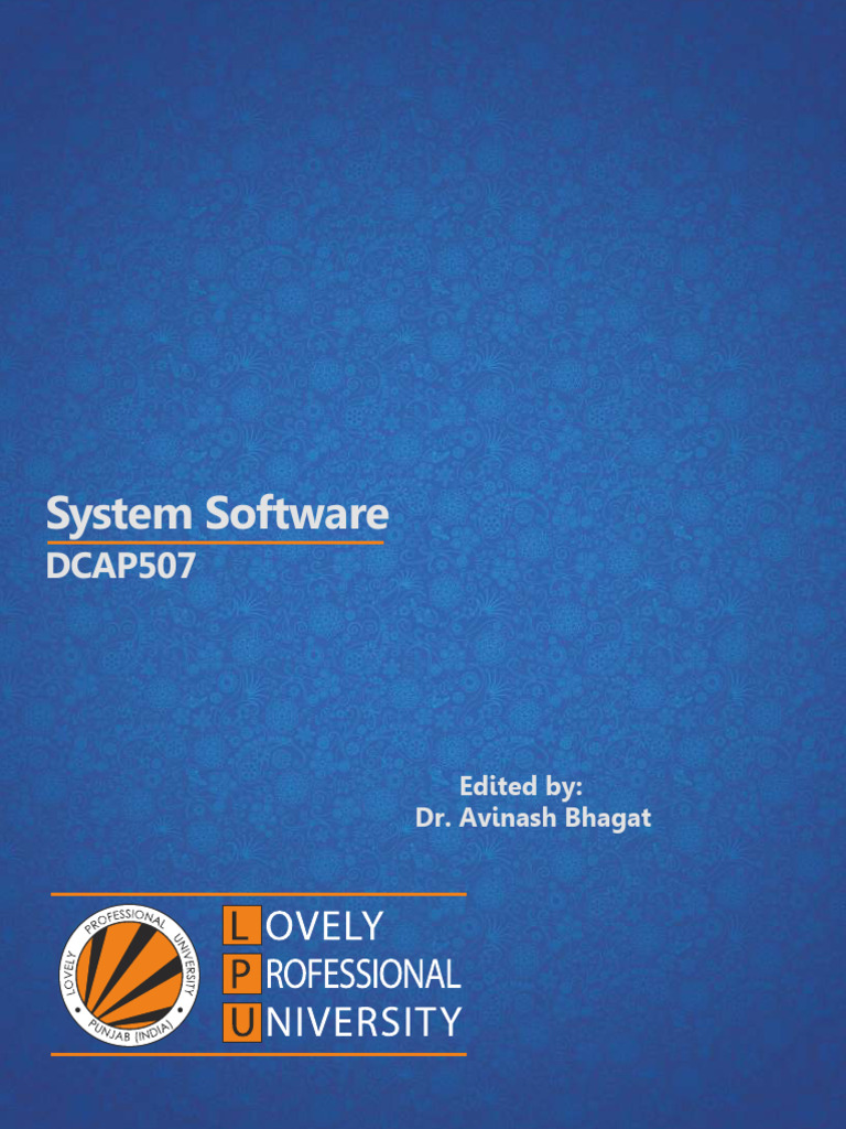 Dcap507 System Software | PDF | Computer Program | Programming