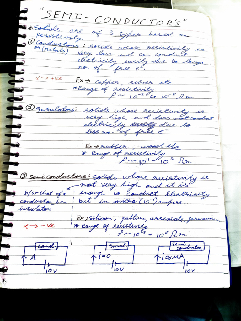 Semiconductor Theory | PDF