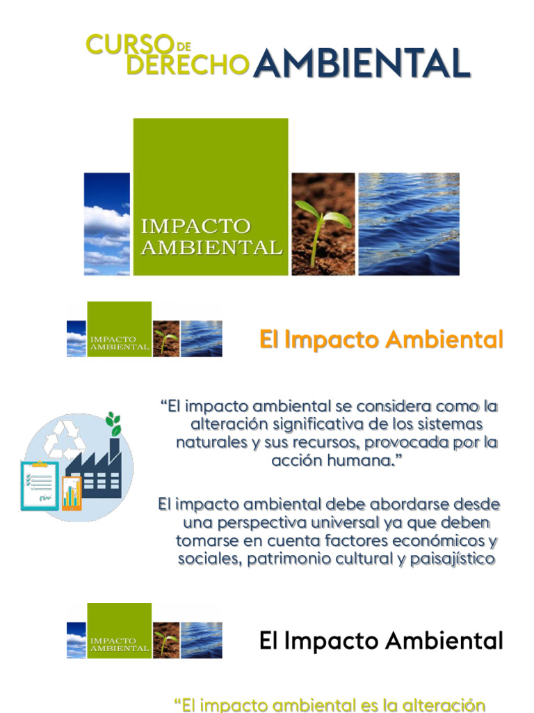 Evaluación del Impacto Ambiental: Claves y Efectos | PDF | Evaluación ...