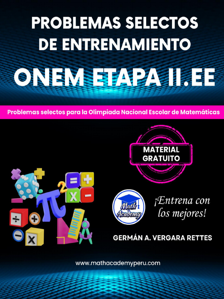 Problemas Selectos de Entrenamiento ONEM ETAPA II 241209 132403 | PDF | Triángulo | Matemáticas