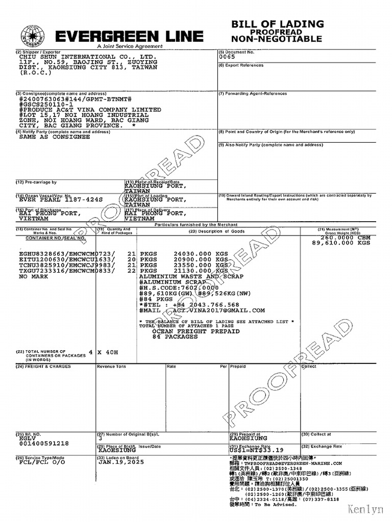 Bill | PDF