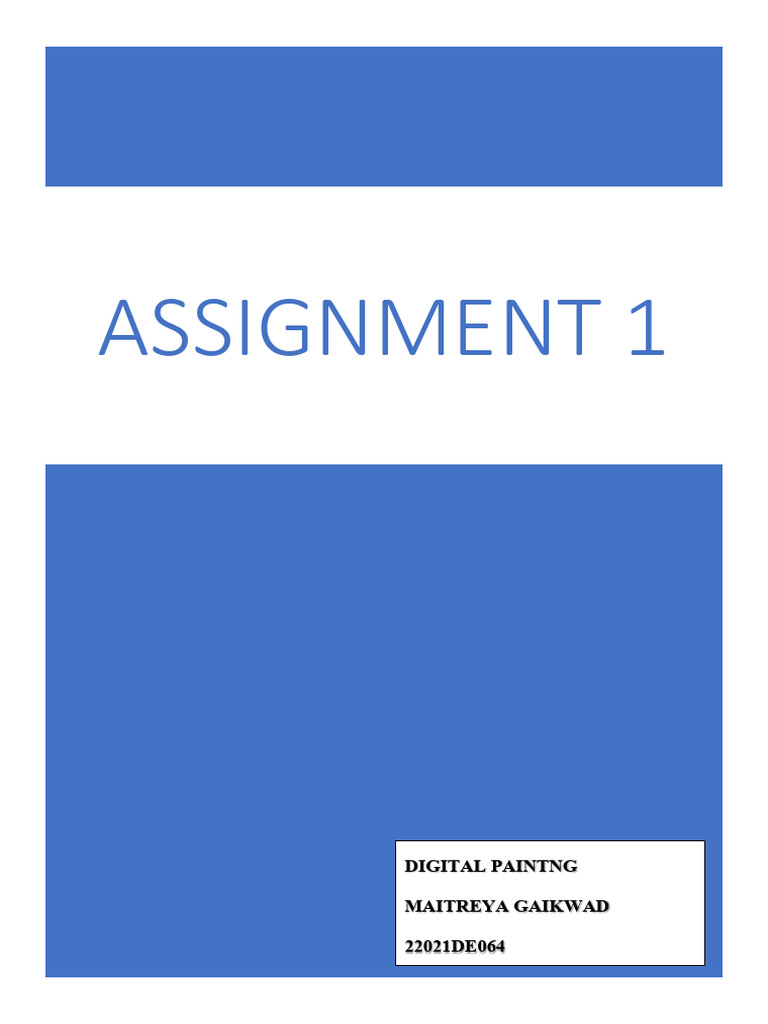 assignment1 | PDF