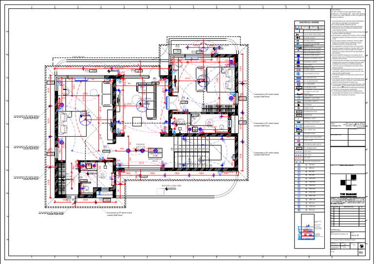 Villa 20 First Floor Electrical Plan | PDF