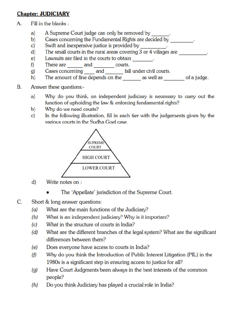 Civics Worksheeets | PDF