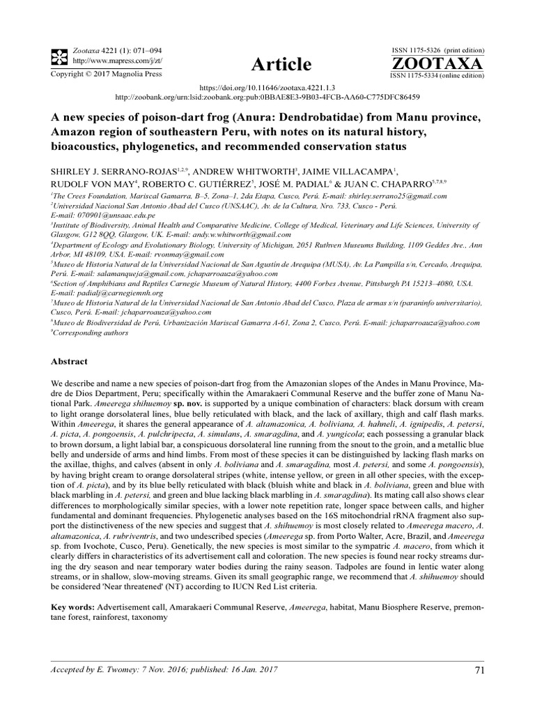 10 11646@zootaxa 4221 1 3 | PDF