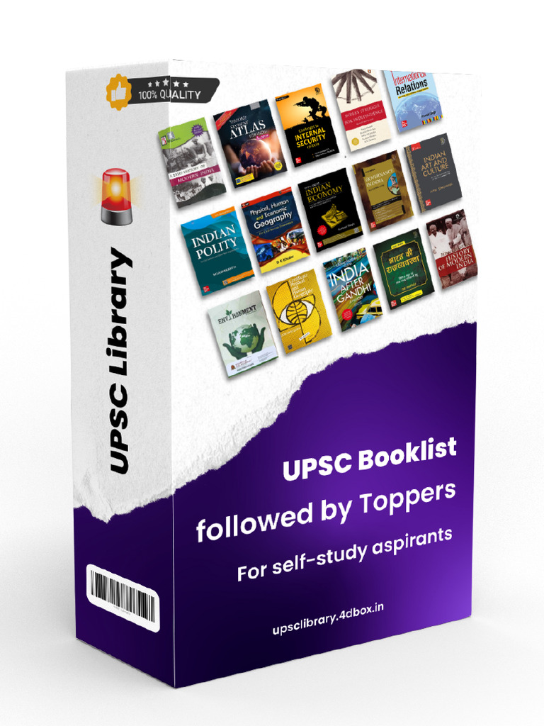UPSC Booklist | PDF