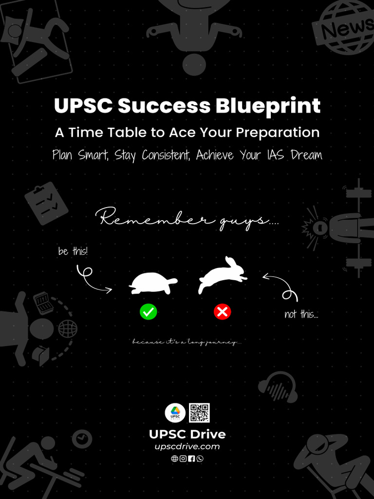 UPSC Success Blueprint Time Table | PDF