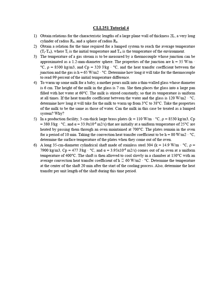 CLL251 Tutorial 4 | PDF