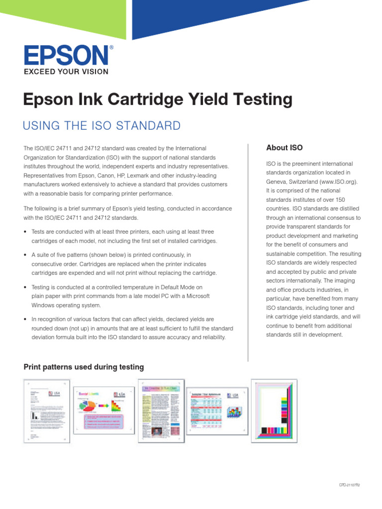 Iso Yield Testing 07 | PDF | Printer (Computing) | Computing
