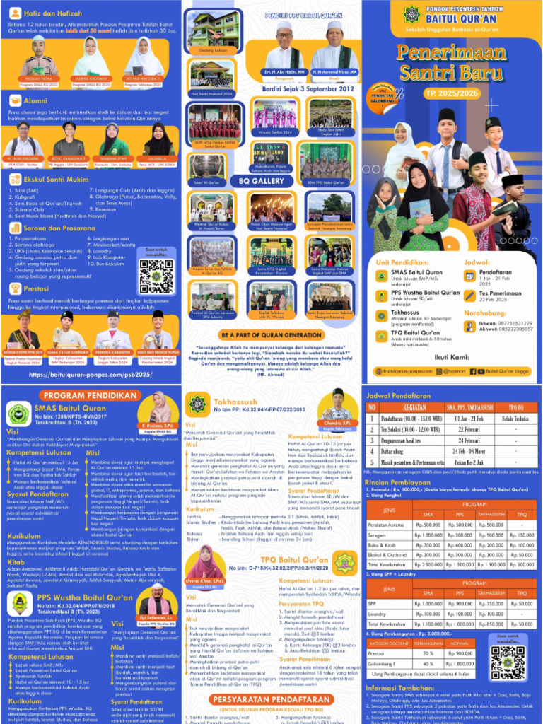 Brosur PSB BQ 2025-2026 | PDF