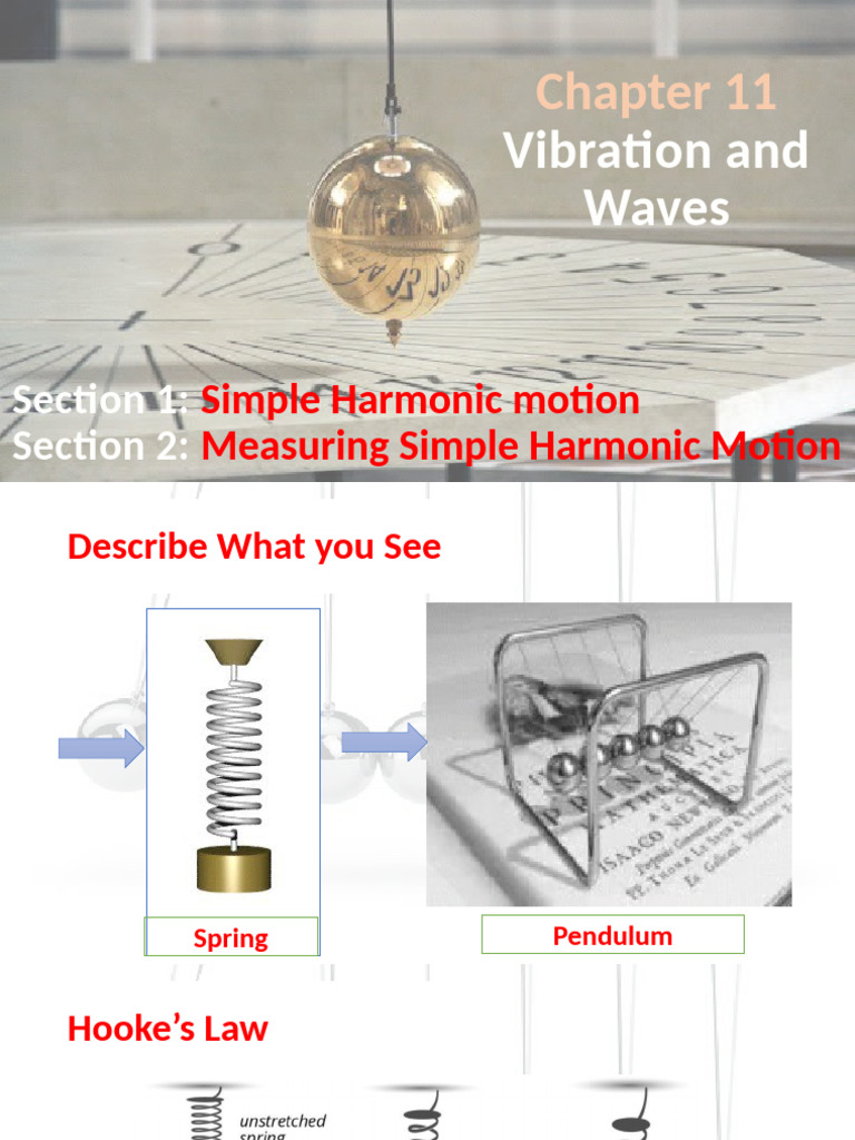 Chapter 11_Vibration and Waves | PDF | Oscillation | Velocity