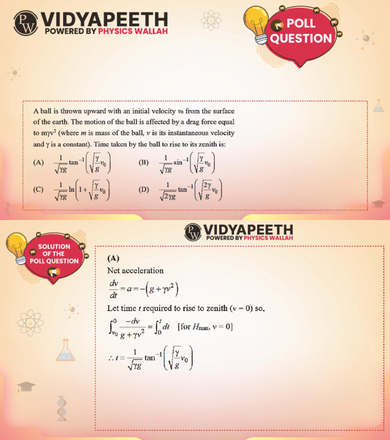 02 Newton's Laws of Motion Physics Dropper VP JEE TG 16may 2024 | PDF