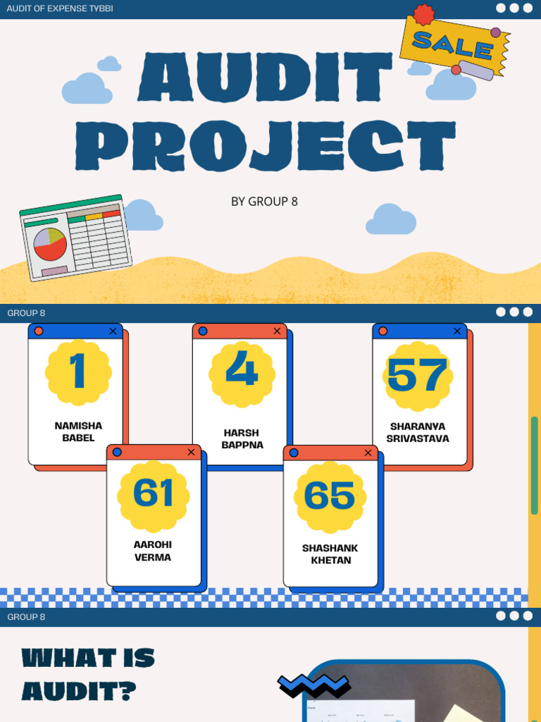 AUDIT GROUP 8 SLE | PDF | Audit | Expense