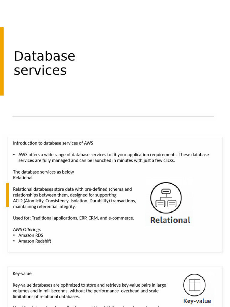 Module 8 - Database Services | PDF | Computer Engineering | Data Management Software