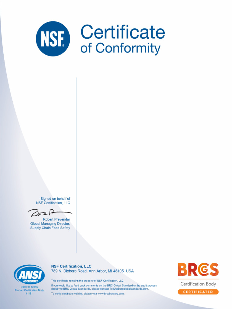 BRC Packaging Audit for Flexible Packaging | PDF