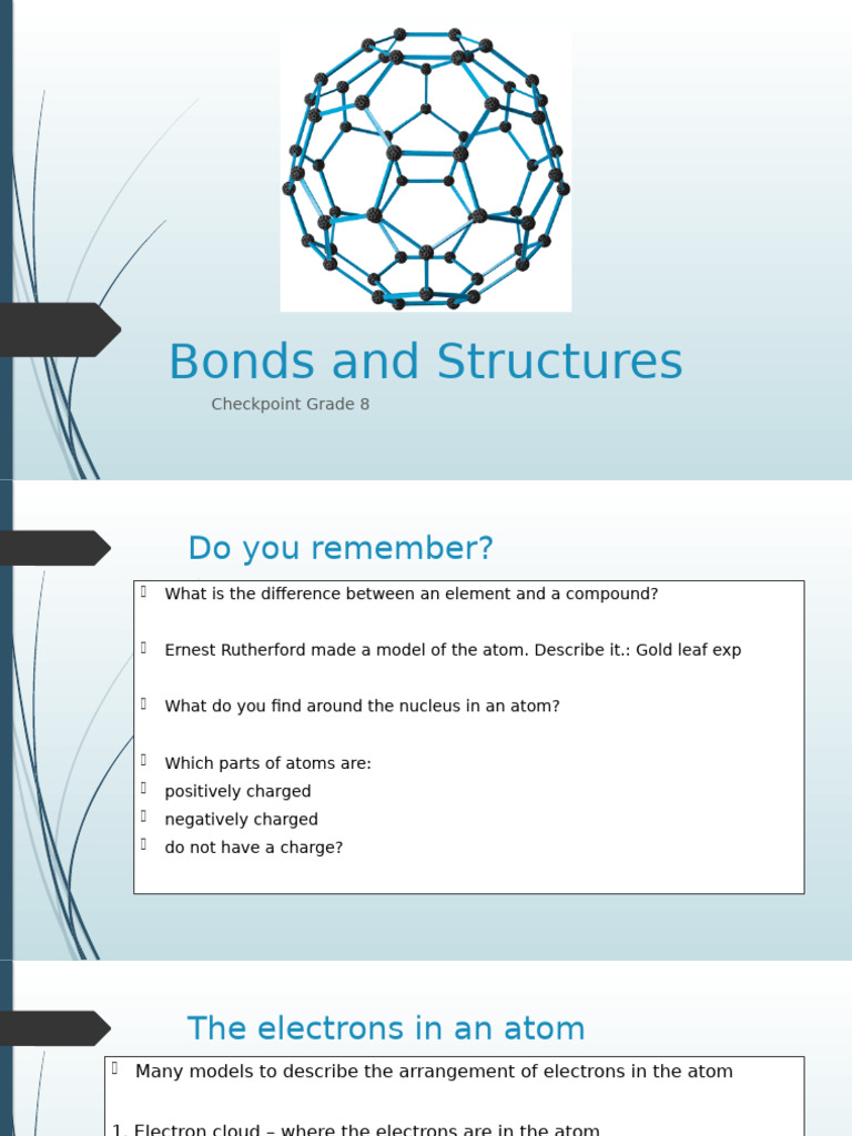Understanding Bonds and Atomic Structures | PDF | Chemical Bond | Ion