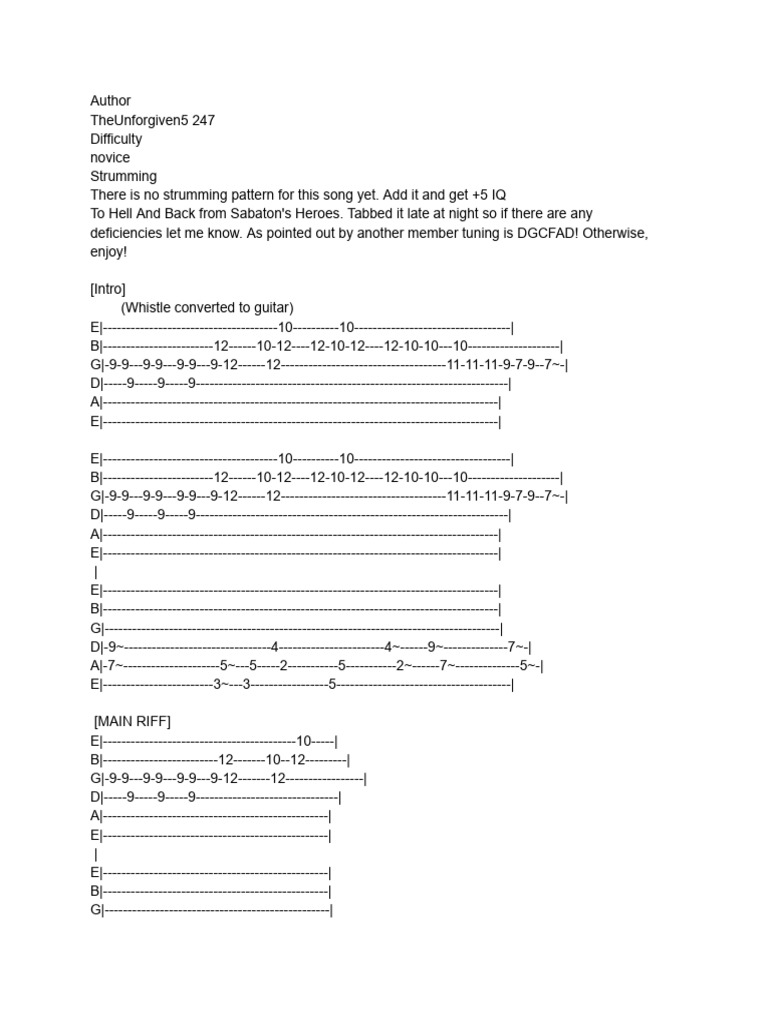 Hell | PDF | Music Theory | Elements Of Music