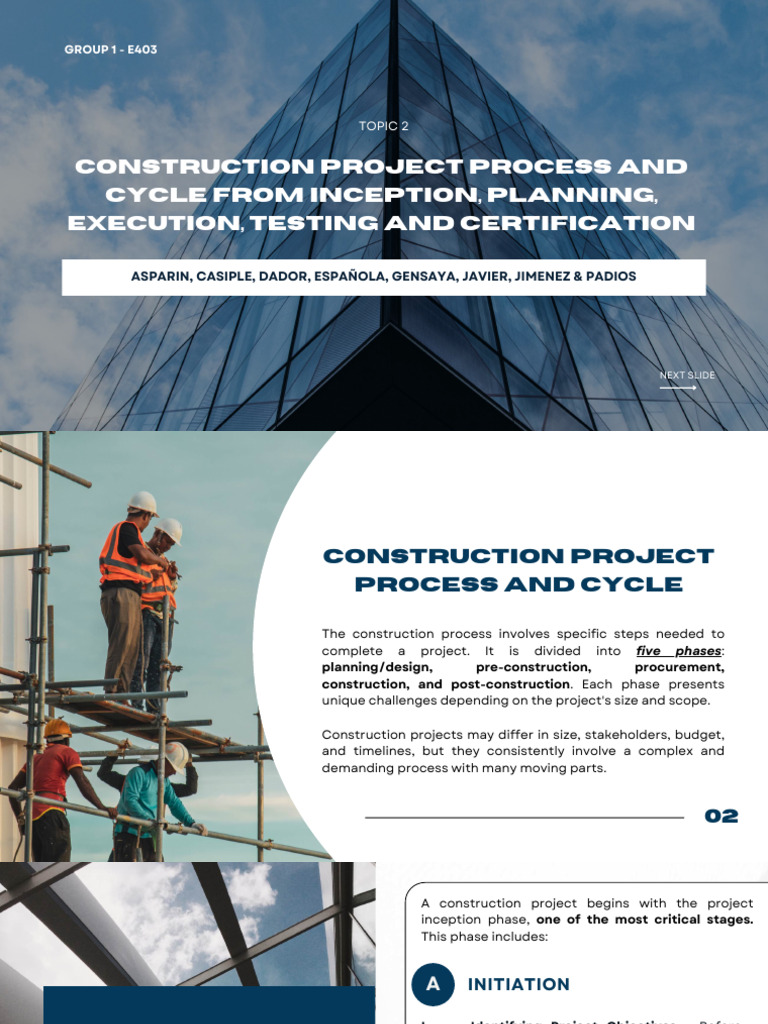 Construction Project Phases Explained | PDF | Project Management ...