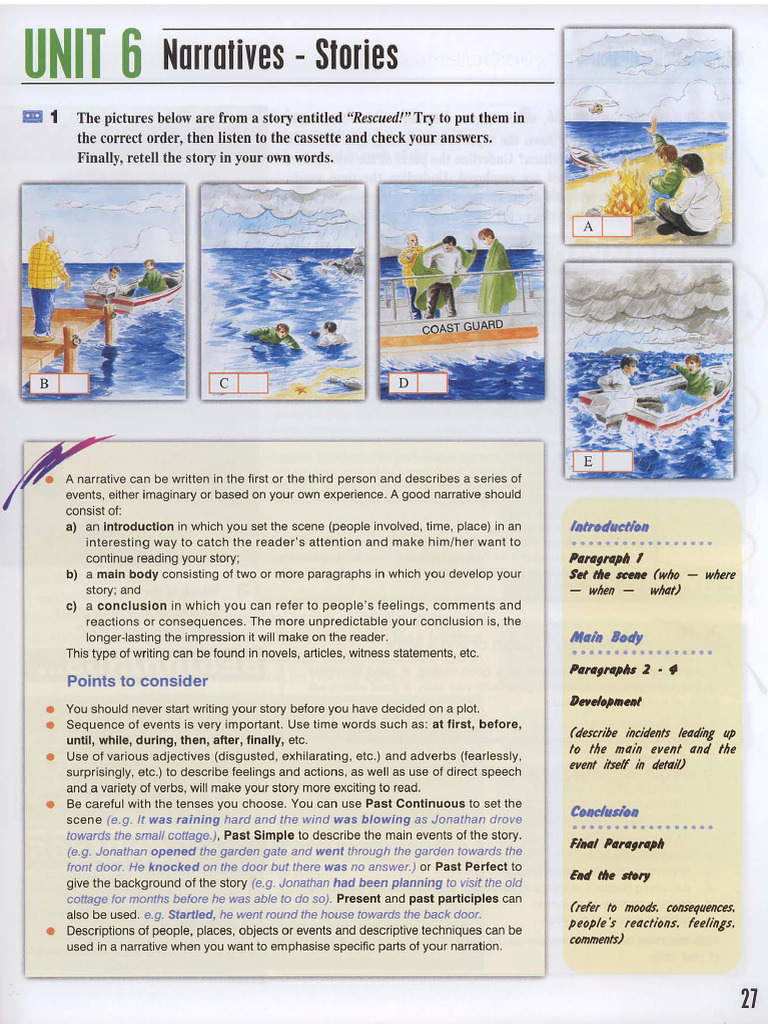 2.1 Narrative Stories - Part 1 | PDF