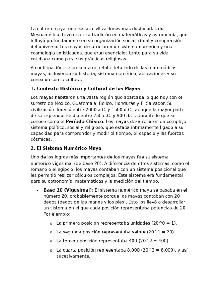 Historia de las matematicas en la civilizacion maya | PDF ... Historia de las matematicas en la civilizacion maya | PDF ...