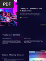 Theory of Demand Class11 Notes | PDF