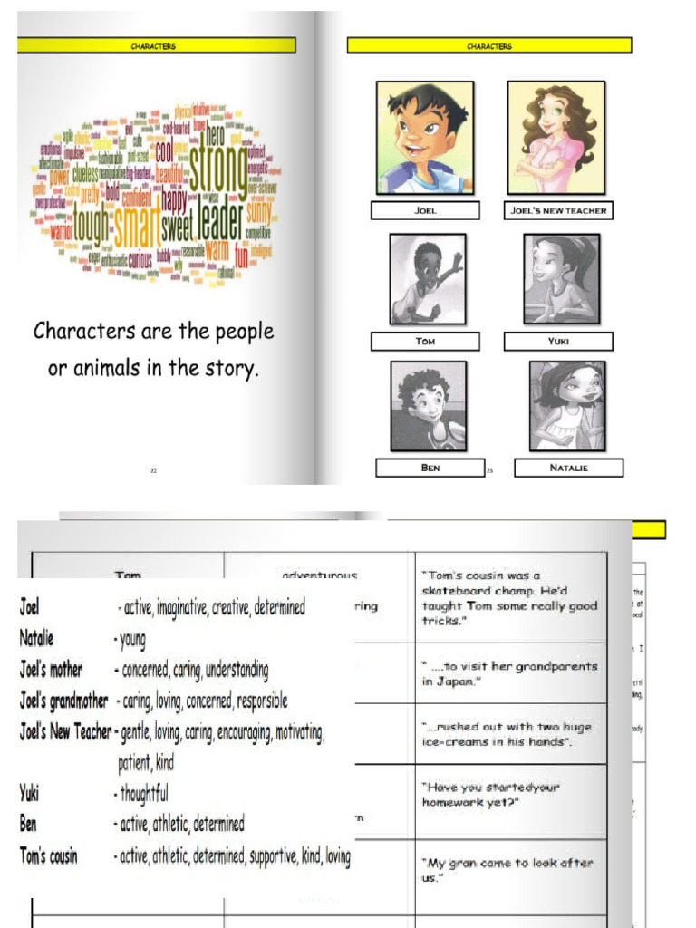 And Something Wierd Happened Characters | PDF