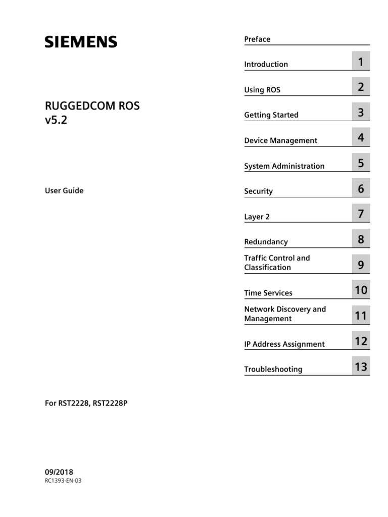 Ros v5.2 Rst2228 User-guide En | PDF | Computer Architecture | Internet Architecture